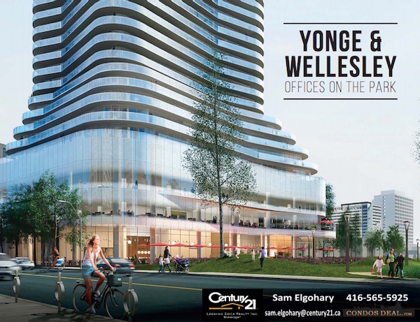 YONGE & WELLESLEY OFFICES ON THE PARK | PLANS & PRICES | VIP | Condos Deal